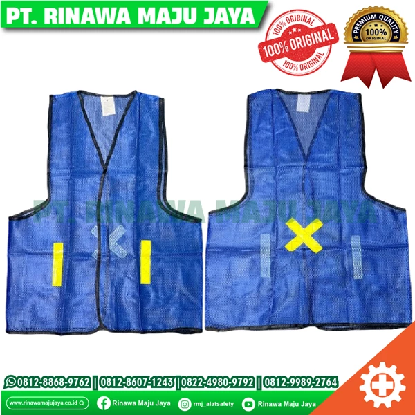 Jual Rompi safety jaring x / rompi safety proyek jaring scoth X hijau ...